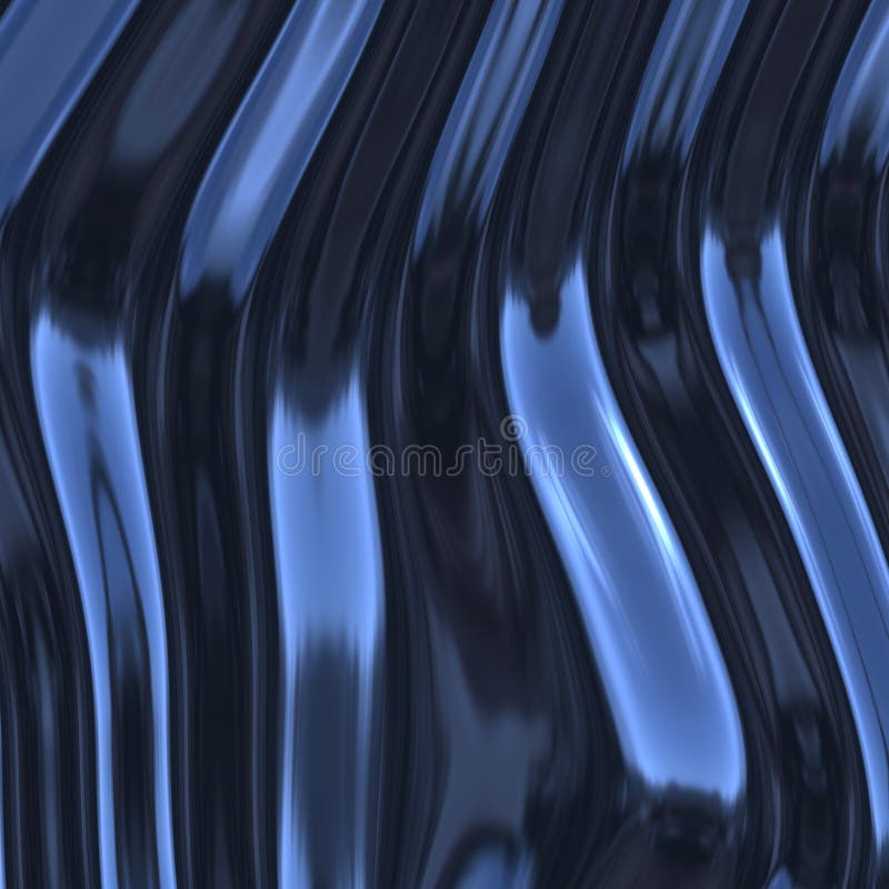 Cromo combado del metal stock de ilustración. Ilustración de duro - 7140173