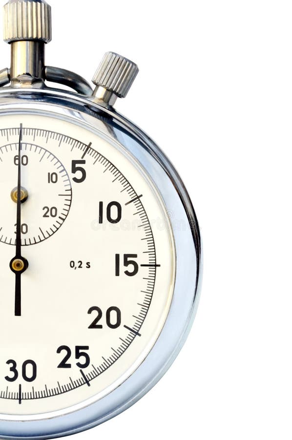 Cronómetro foto de archivo. Imagen de mecanismo, recorte - 16737514