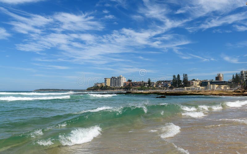 Cronulla Beach near Sydney stock photo. Image of coastal - 113300678