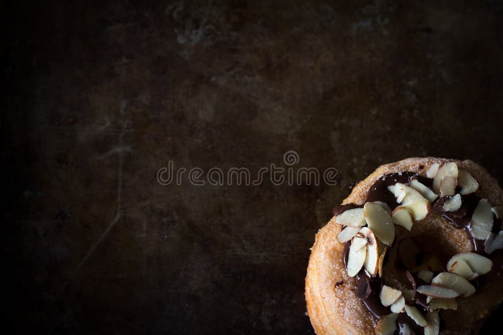 Cronut from Above Horizontal Stock Image - Image of delicious, baking ...