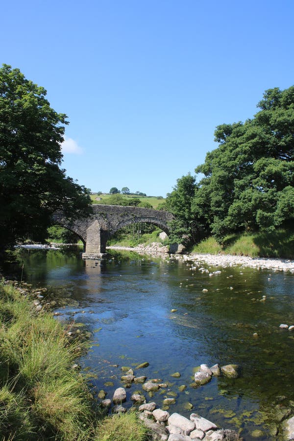 Crook of Lune Narrow Bridge Near Lowgill, Cumbria Stock Photo - Image ...