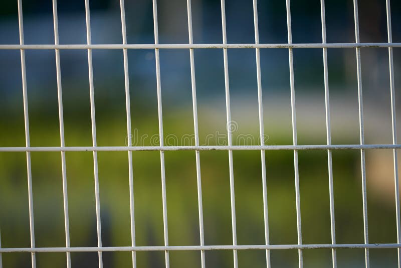 Crooked Fence stock photo. Image of rusted, wire, pattern - 70699352