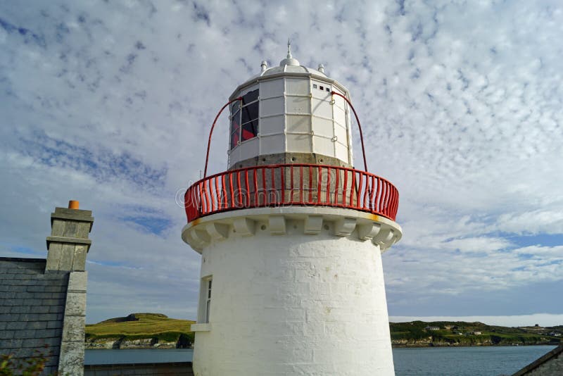 Crookhaven Lighthouse Ireland Stock Photo - Image of irland, orange ...