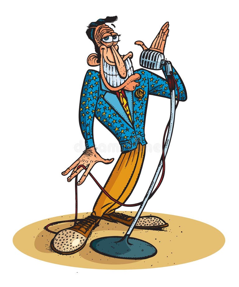 Crooner Stock Illustrations – 94 Crooner Stock Illustrations, Vectors ...