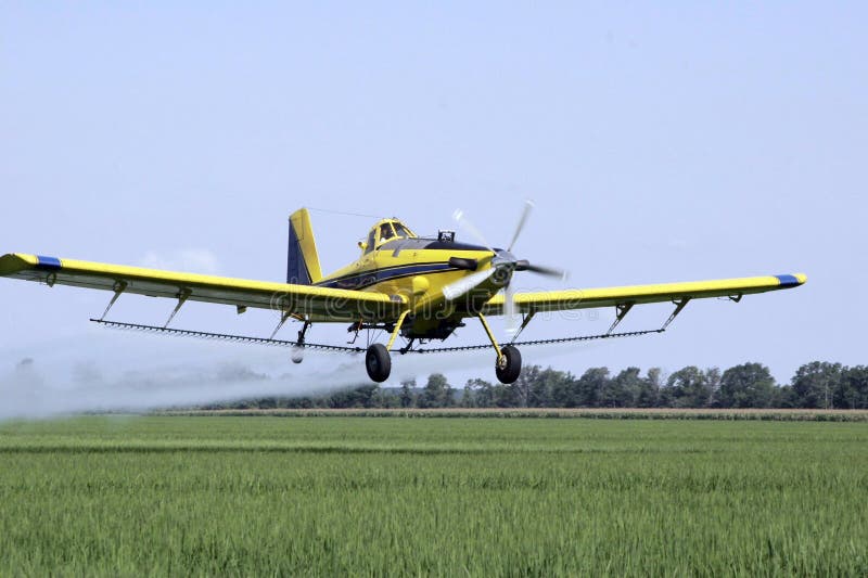 Crop duster stock image. Image of airplane, turbo, crop - 7248853