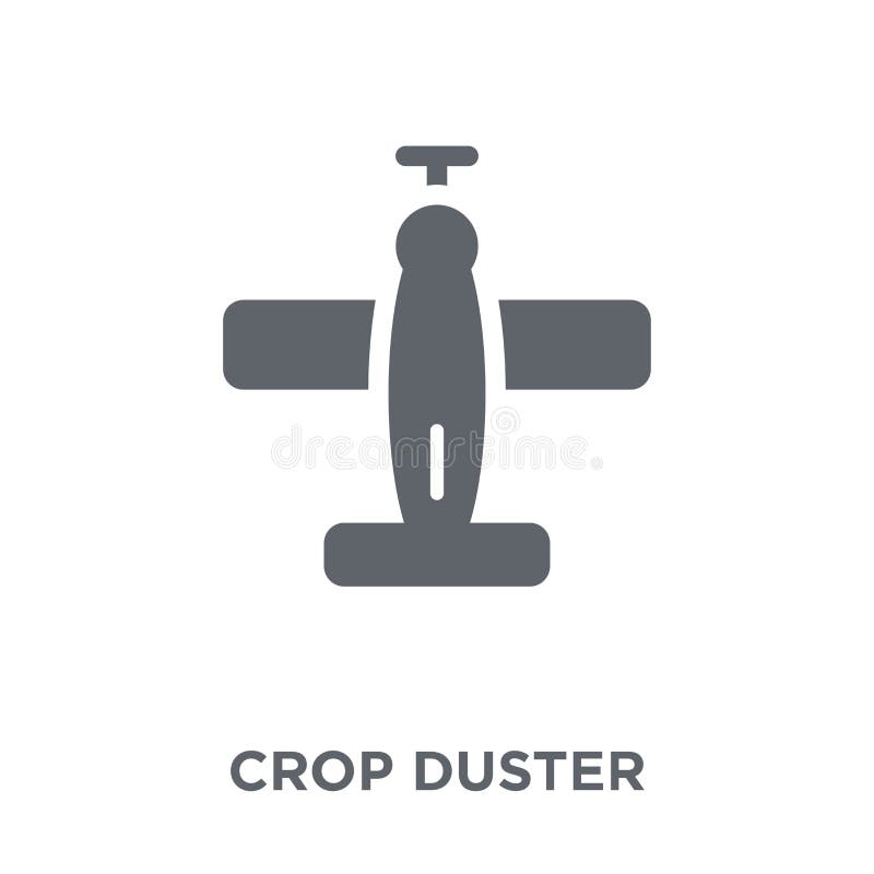 Crop Duster Icon from Transportation Collection. Stock Vector ...