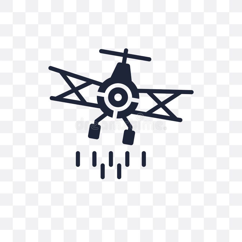 Crop Duster Linear Icon. Modern Outline Crop Duster Logo Concept Stock ...
