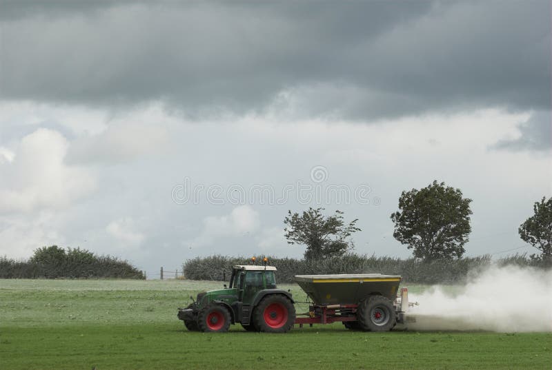 Crop Dusting stock image. Image of tractor, smoke, environment - 23255647