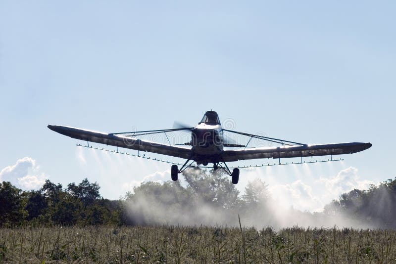 Crop Dusting Aircraft stock image. Image of crop, disease - 8328735