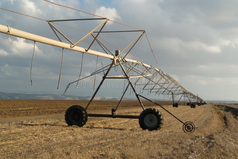 Crop irrigation system stock image. Image of agriculture - 6546579