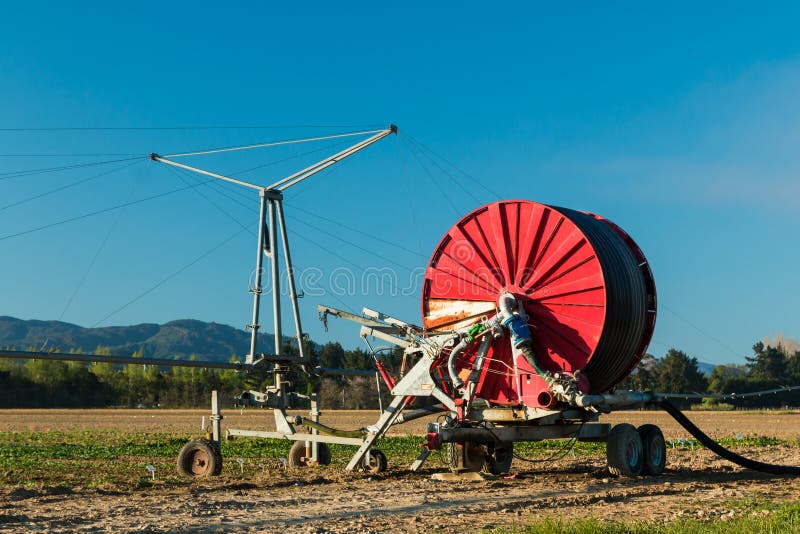 Crop Irrigation System stock image. Image of zealand - 45801947