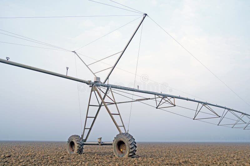 Crop Irrigation Using the Center Pivot Sprinkler System in the Winter ...