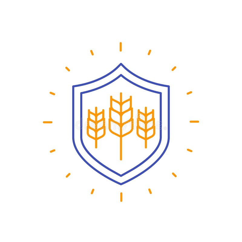 Crop Protection from Wild Animals RGB Color Icon Stock Vector ...