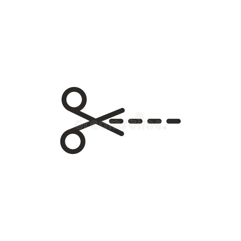 Crop Scissors Vector Icon Element Of Design Tool For Mobile Concept And Web Apps Vector Stock