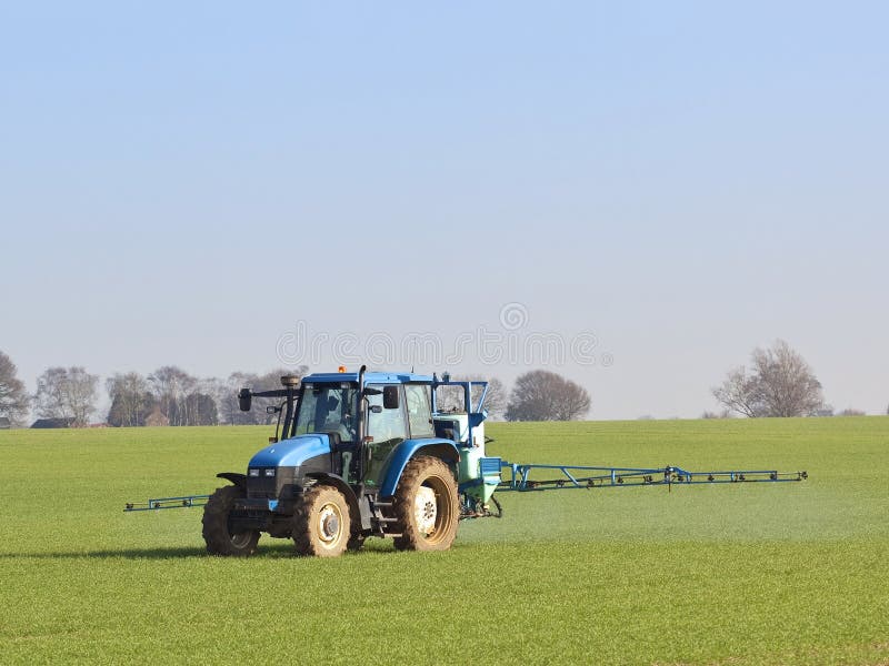 Crop spraying stock photo. Image of farming, rural, farmland - 18709504