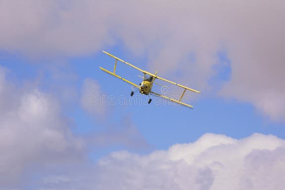 Crop spraying aircraft stock photo. Image of propeller - 11644654
