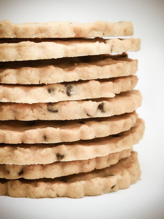 Cropped Closeup of Cookies or Biscuits Make Stock Image - Image of ...