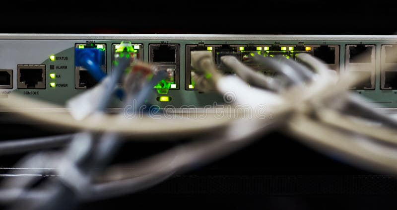 Functionality and Purpose. Cropped Shot of the Inside of a Computer ...