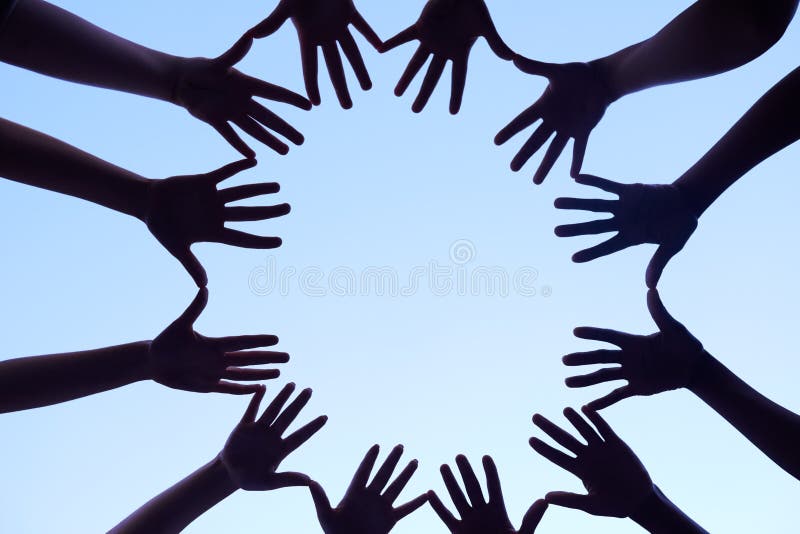 United. Cropped Shot of a Unified Team. Stock Photo - Image of natural ...