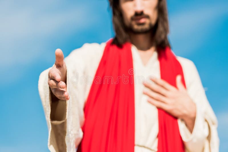 Jesus Gesturing stock image. Image of christianity, jesus - 29493663