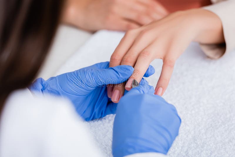 Cropped View of Manicurist Making Manicure Stock Photo - Image of ... Cropped View of Manicurist Making Manicure Stock Photo - Image of ...
