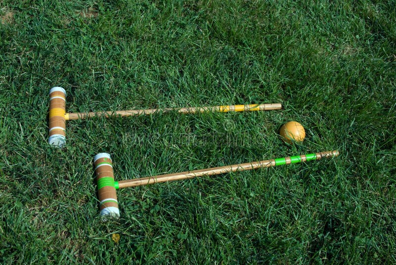 Croquet stock photo. Image of equipment, ball, croquet - 20176526