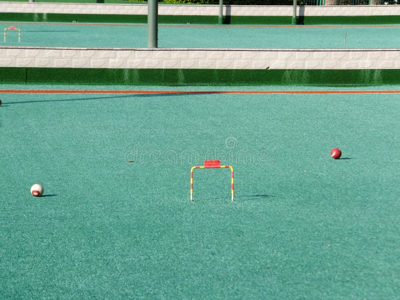 Gateball Court Stock Photos - Free & Royalty-Free Stock Photos from ...