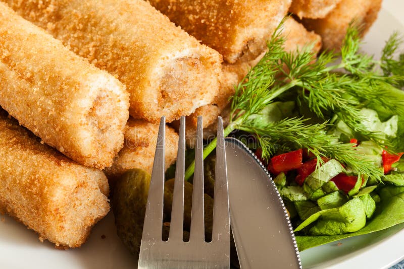 Croquettes with Meat and Beetroot Soup Stock Image - Image of culinary ...