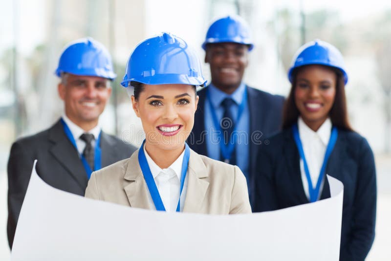 Croquis De Mise Au Point De Directeur De Construction Image stock ...