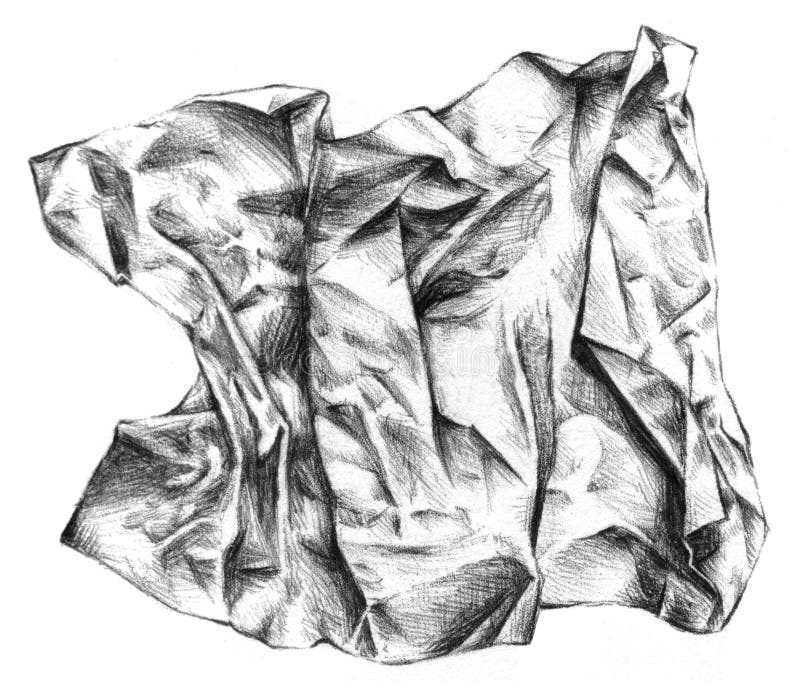 Croquis de papier illustration stock. Illustration du croquis - 8764893