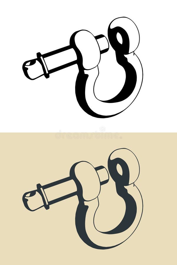 Crosby Shackle Illustrations Stock Vector - Illustration of ...