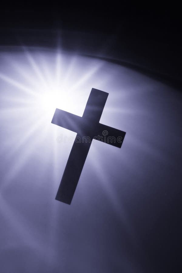 Holy Cross Symbol Sun Light Flare Stock Illustration - Illustration of ...