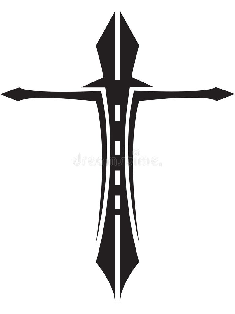 Stylized Cross Stock Illustrations – 11,096 Stylized Cross Stock ...