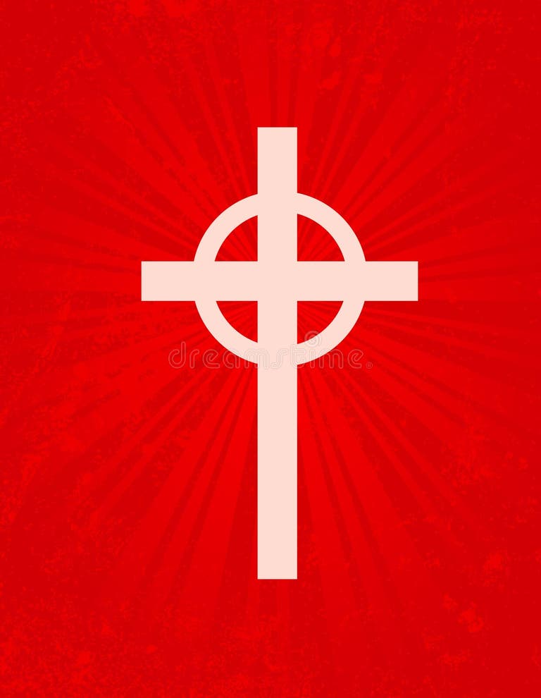 Red Glowing Cross Stock Illustrations – 3,344 Red Glowing Cross Stock ...
