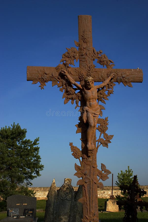 Old crosses stock image. Image of cathedral, sacred, faith - 251647