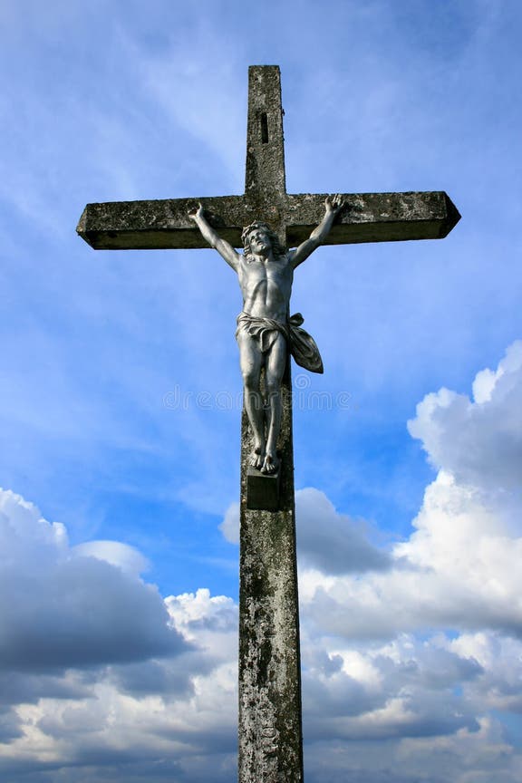 Cross stock photo. Image of catholic, spiritual, rood - 3466894