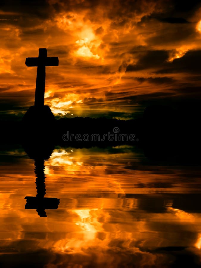 Cross stock image. Image of christian, christ, belief - 1669083
