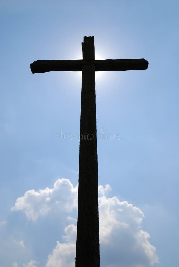 Cross stock photo. Image of shine, jesus, christianity - 6962368