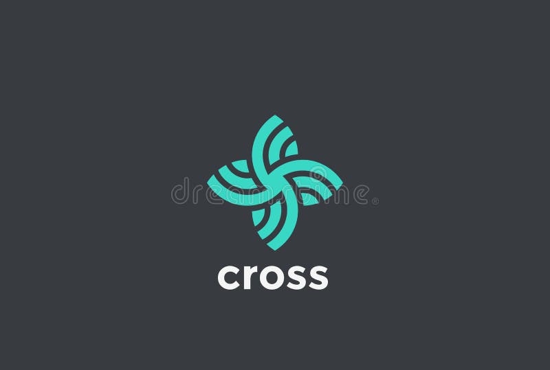 Cross on Abstract Background Stock Illustration - Illustration of cross ...
