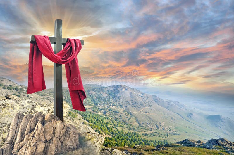Cross against the sky stock photo. Image of background - 28270020