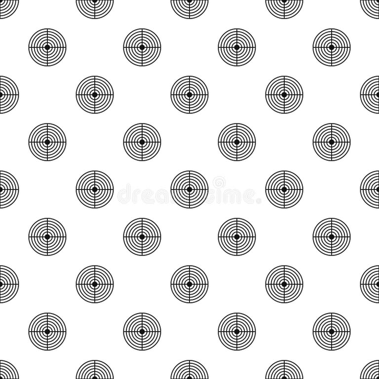 Cross Aim Target Pattern Seamless Vector Stock Vector - Illustration of ...