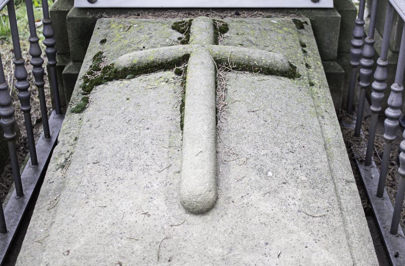 Cross ancient tomb stock image. Image of christianity - 50514897