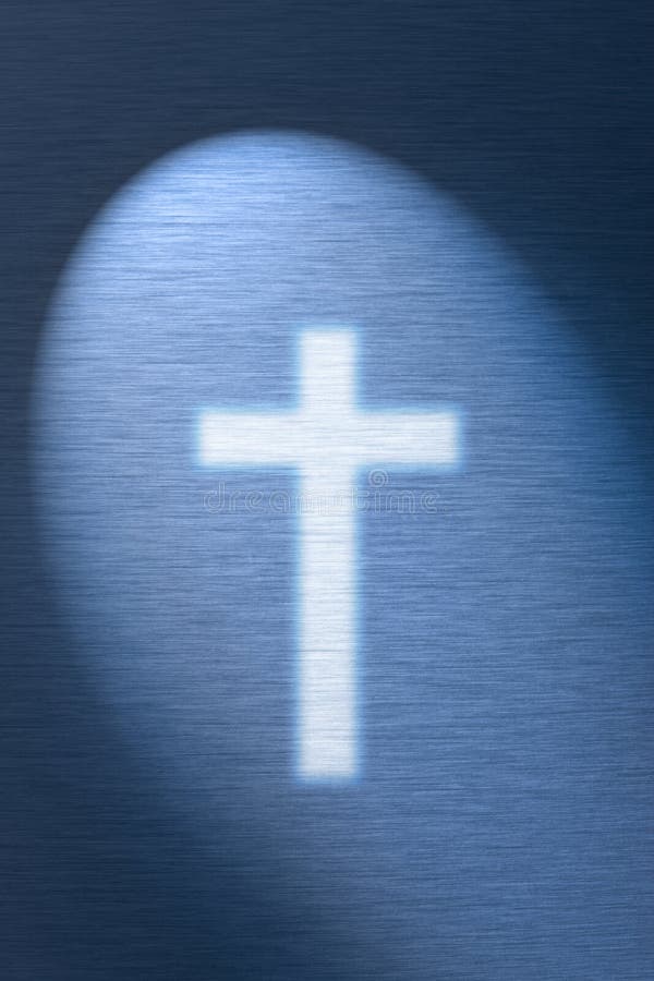 Cross Light Bulb Christian Spiritual Stock Image - Image of crucifix ...