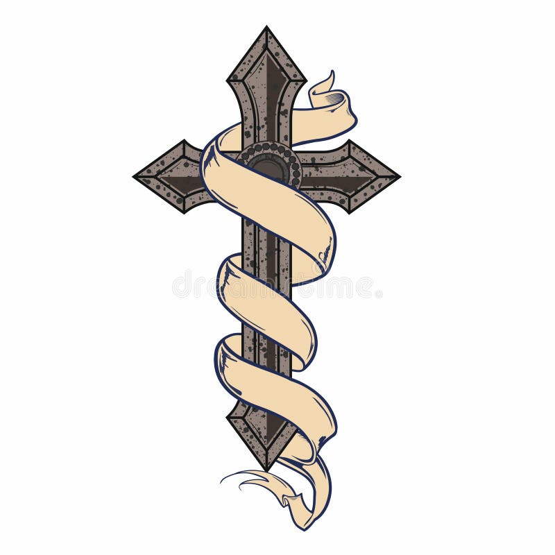 Banner Cross Stock Illustrations – 60,483 Banner Cross Stock ...