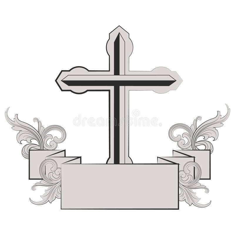 Cross Banner Stock Illustrations – 45,167 Cross Banner Stock ...