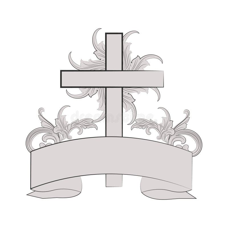 Cross Banner Stock Illustrations – 45,167 Cross Banner Stock ...