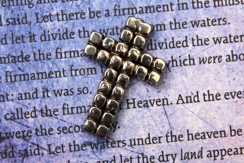 Cross and bible stock photo. Image of sign, scripture - 32381390