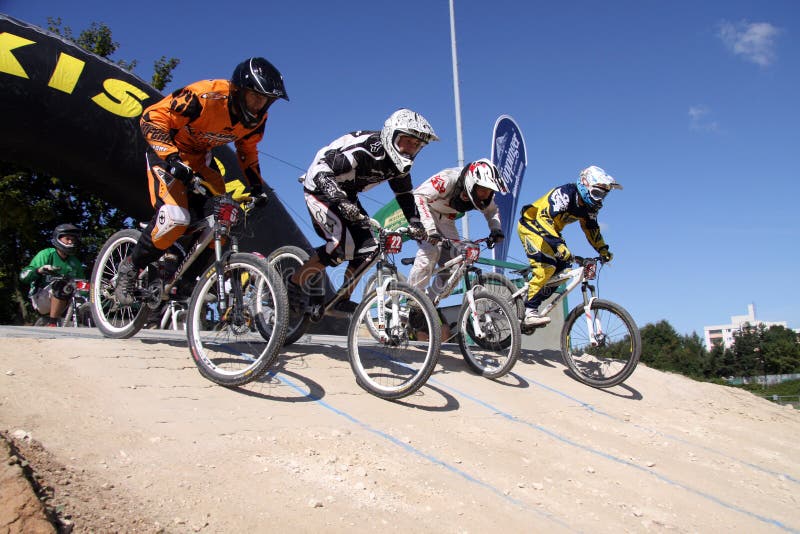 Cross Bike Racing editorial stock image. Image of extreme - 18206259