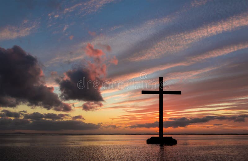 Flat Beach Sunset Cross Stock Photos - Free & Royalty-Free Stock Photos ...