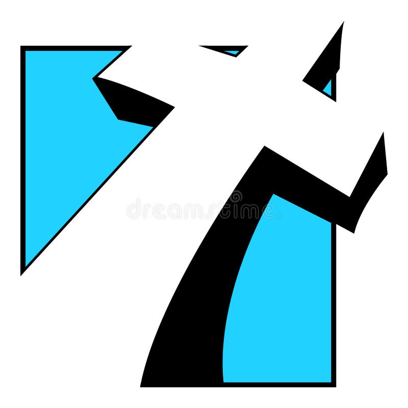 Cross stock vector. Illustration of sign, cartoon, symbol - 263774311